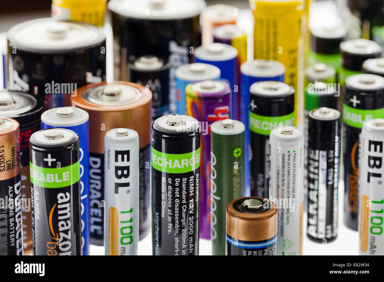 Household batteries hi-res stock photography and images - Alamy