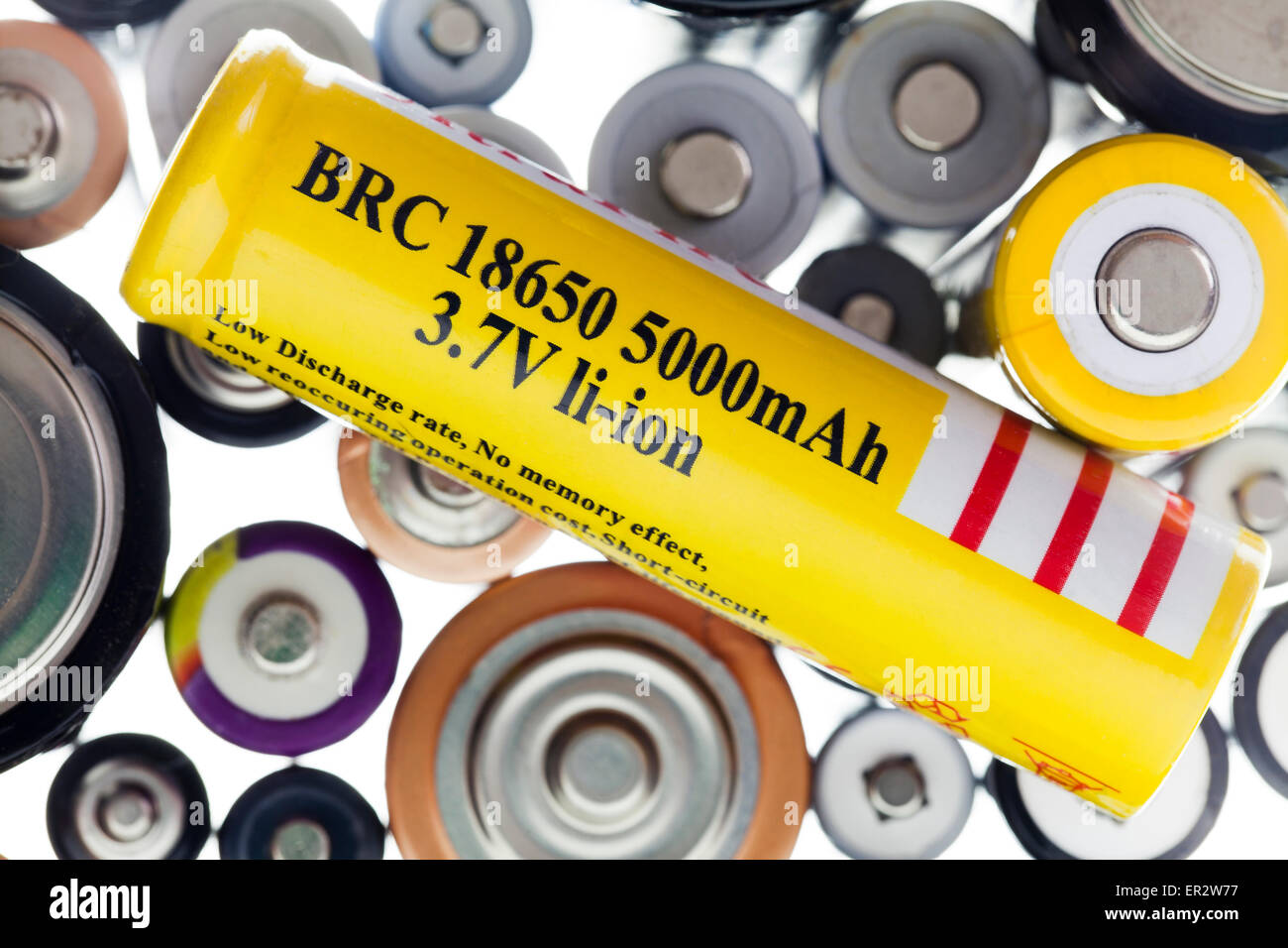 Rechargeable Lithium Ion (Li-ion) battery Stock Photo - Alamy