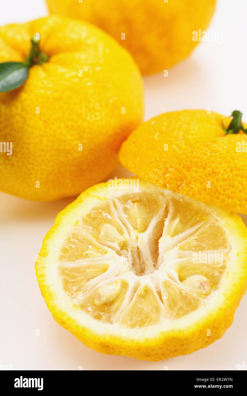 Yuzu cut hi-res stock photography and images - Alamy