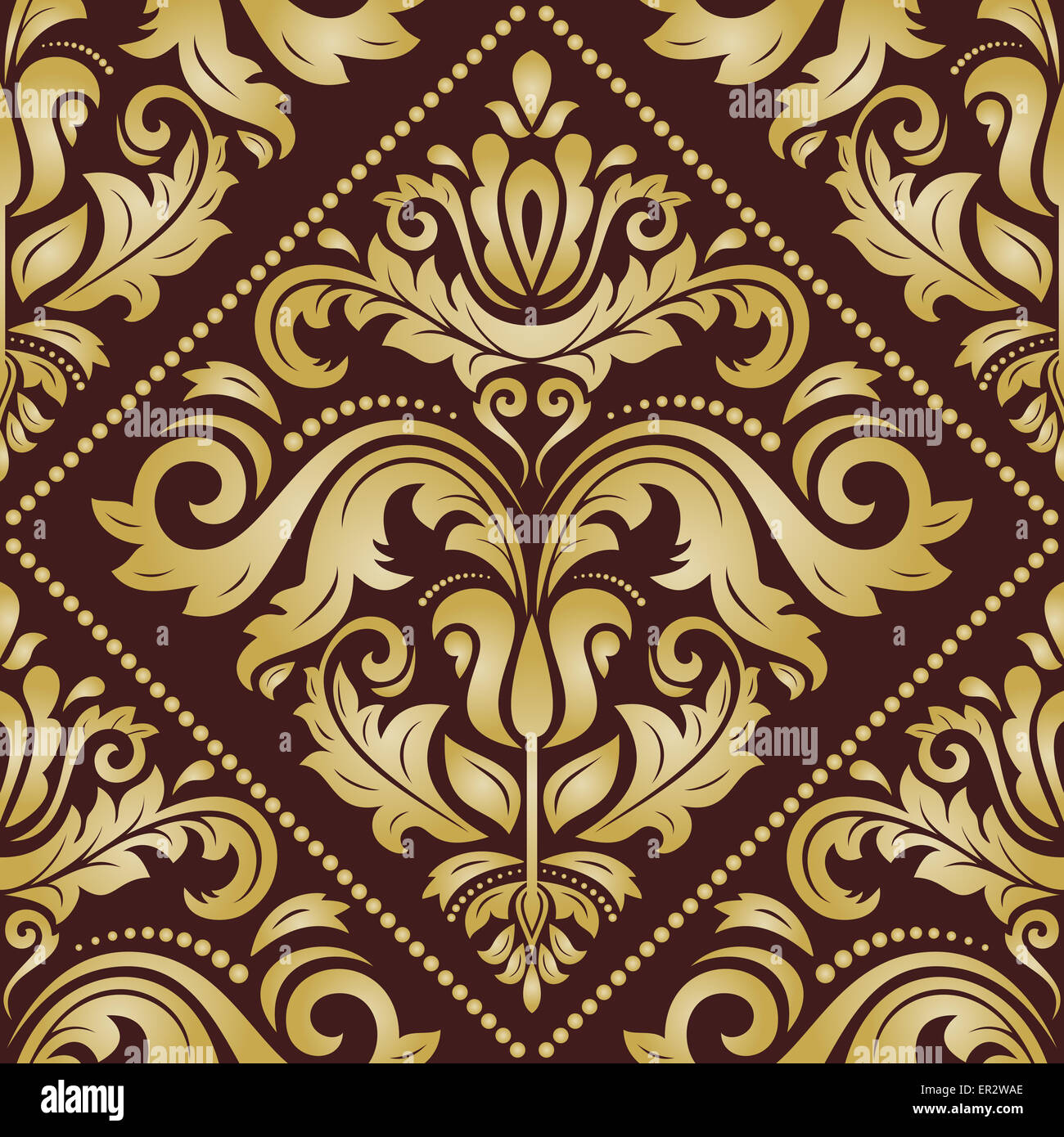 Seamless Orient Background Stock Photo - Alamy