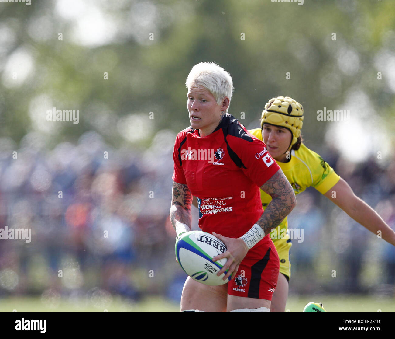 Amsterdam, Holland. 23rd May, 2015. Jennifer Kish from Canada, Cup ...