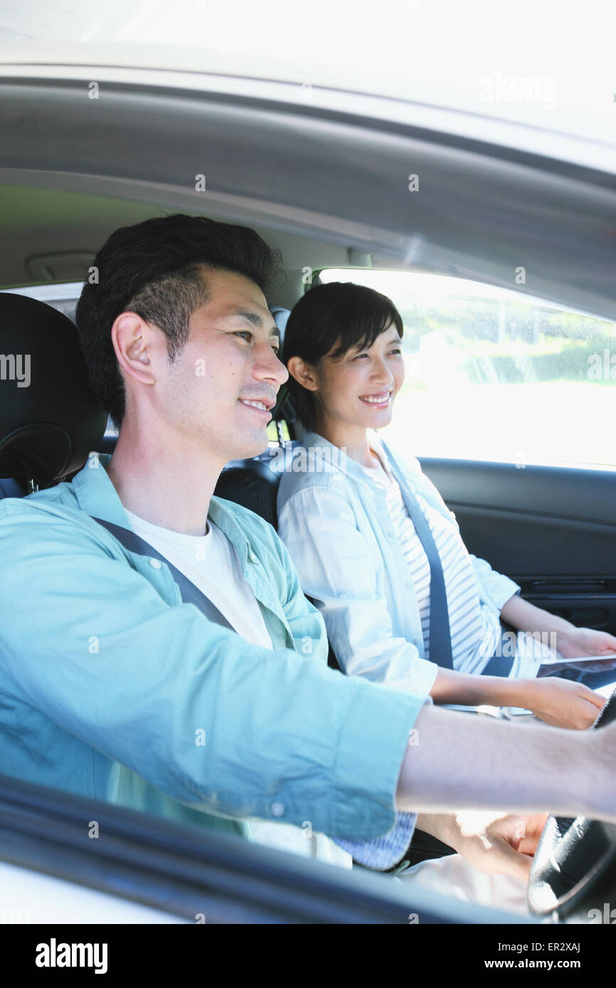 Driving in nature hi-res stock photography and images - Alamy