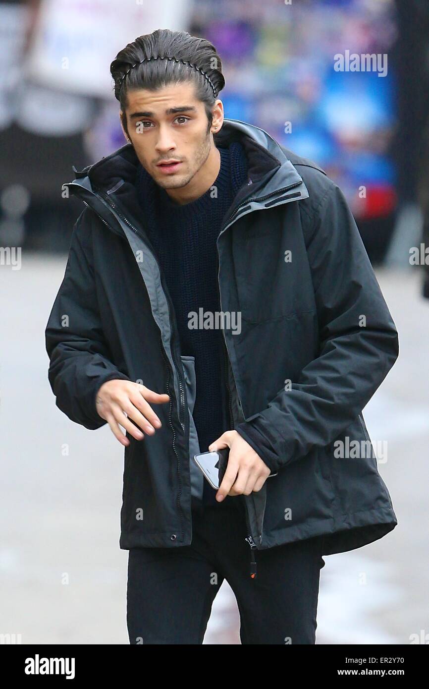 Boy band 'One Direction' at ABC studios for late-night talk show 'Jimmy ...