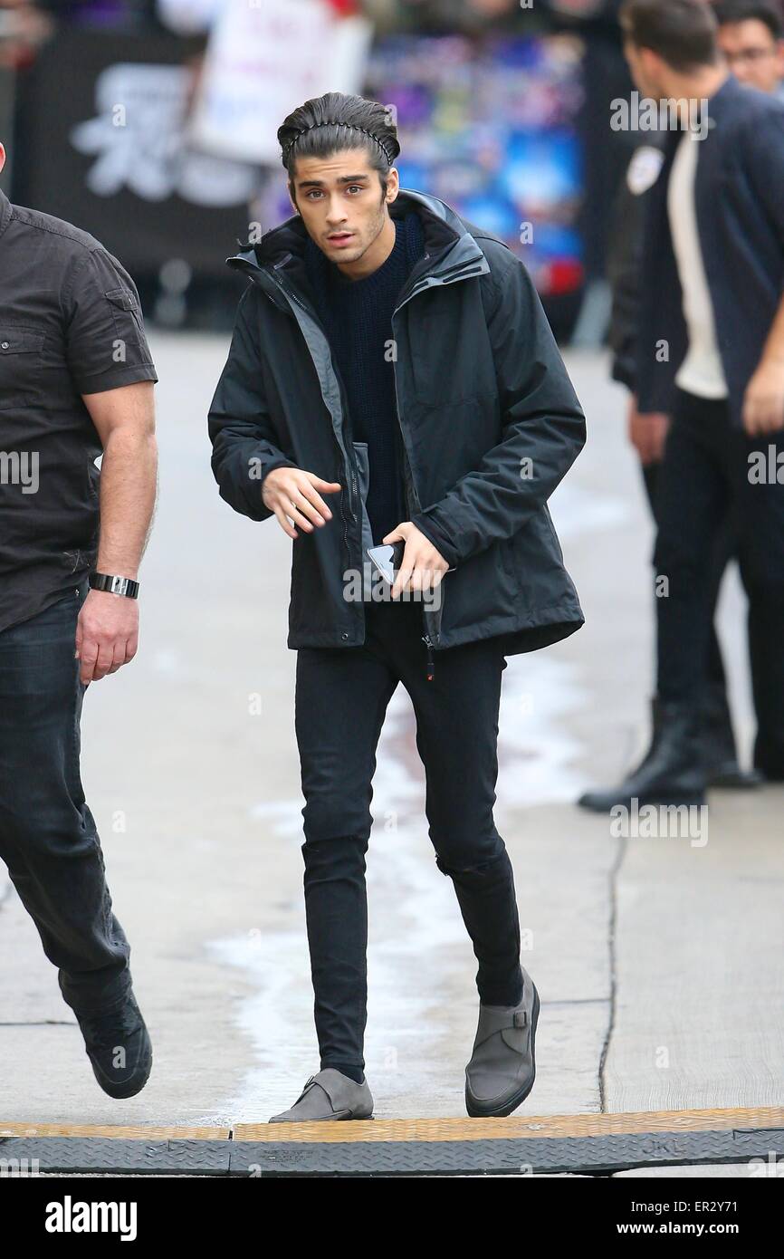 Boy band 'One Direction' at ABC studios for late-night talk show 'Jimmy ...