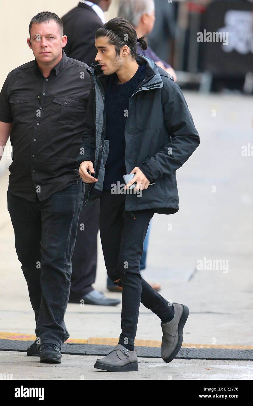 Boy band 'One Direction' at ABC studios for late-night talk show 'Jimmy ...