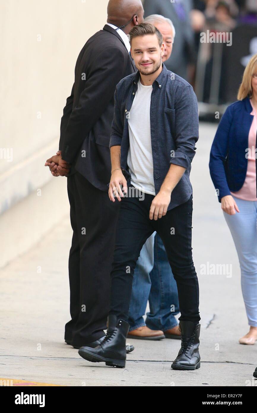 Boy band 'One Direction' at ABC studios for late-night talk show 'Jimmy ...