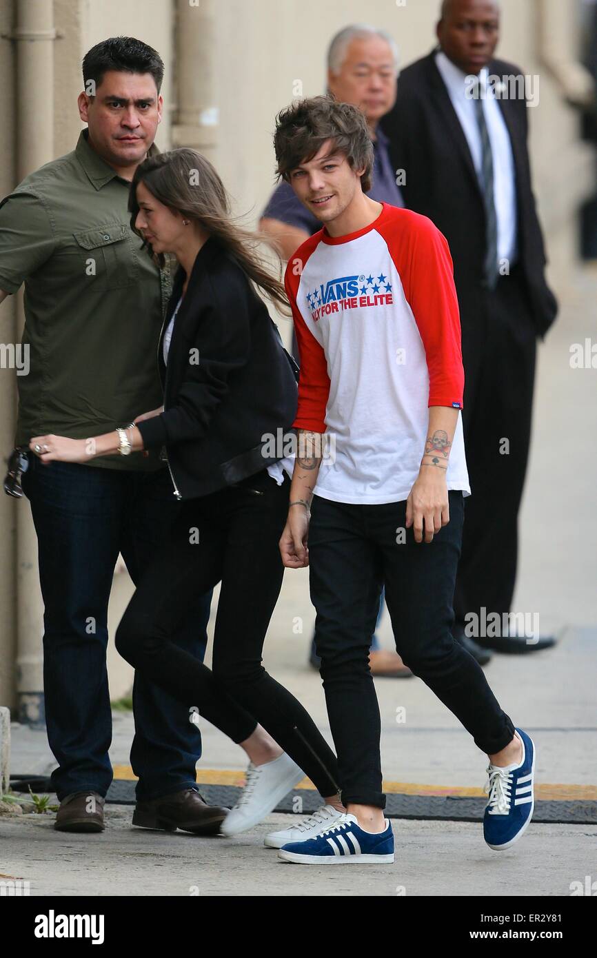 Boy band 'One Direction' at ABC studios for late-night talk show 'Jimmy ...