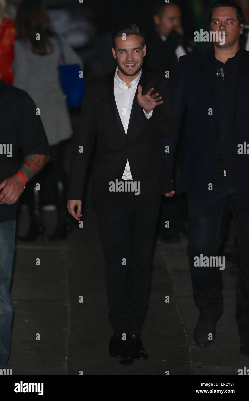 Boy band 'One Direction' at ABC studios for late-night talk show 'Jimmy ...