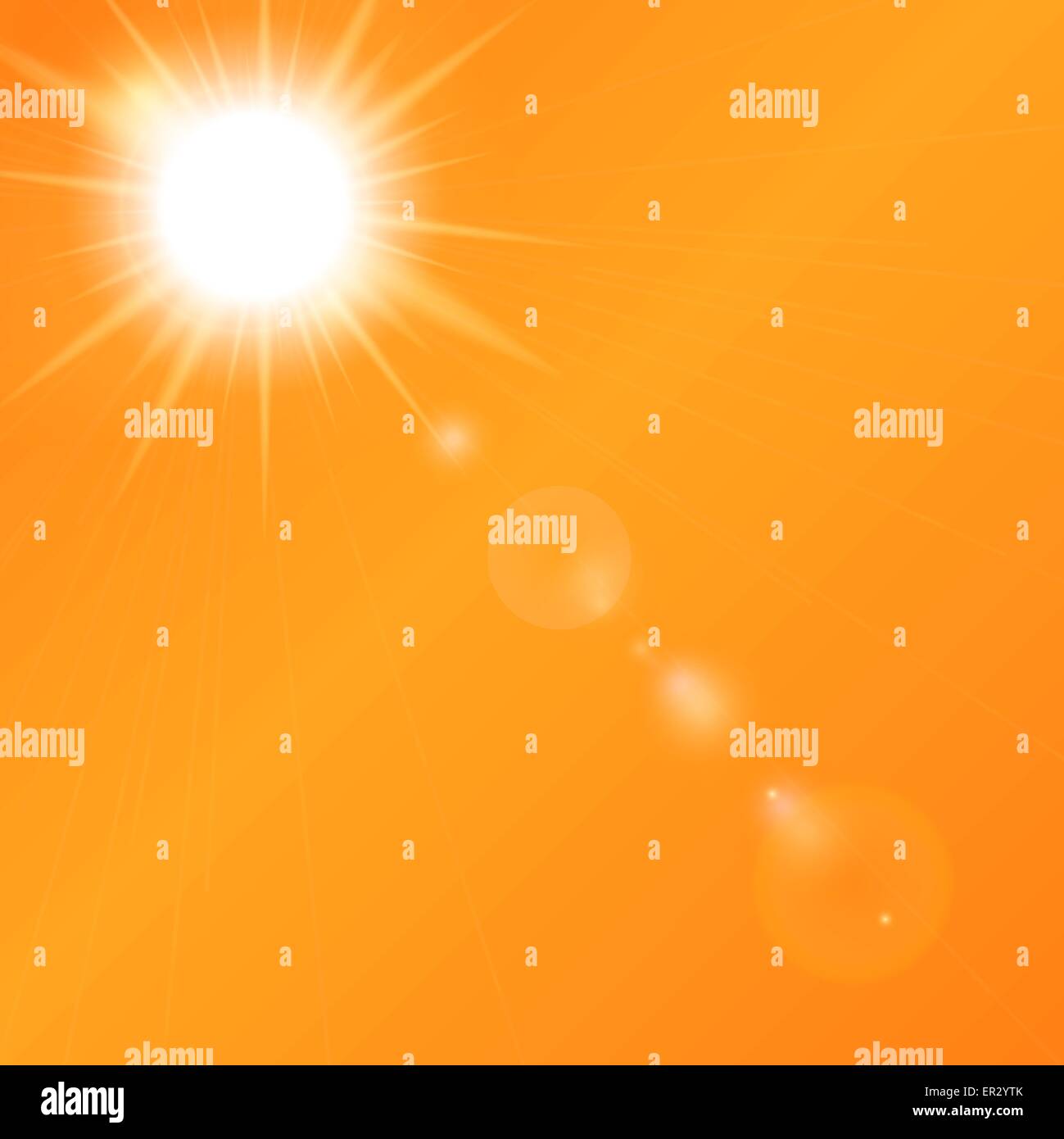 Natural Sunny Background Vector Illustration Stock Vector Image & Art ...