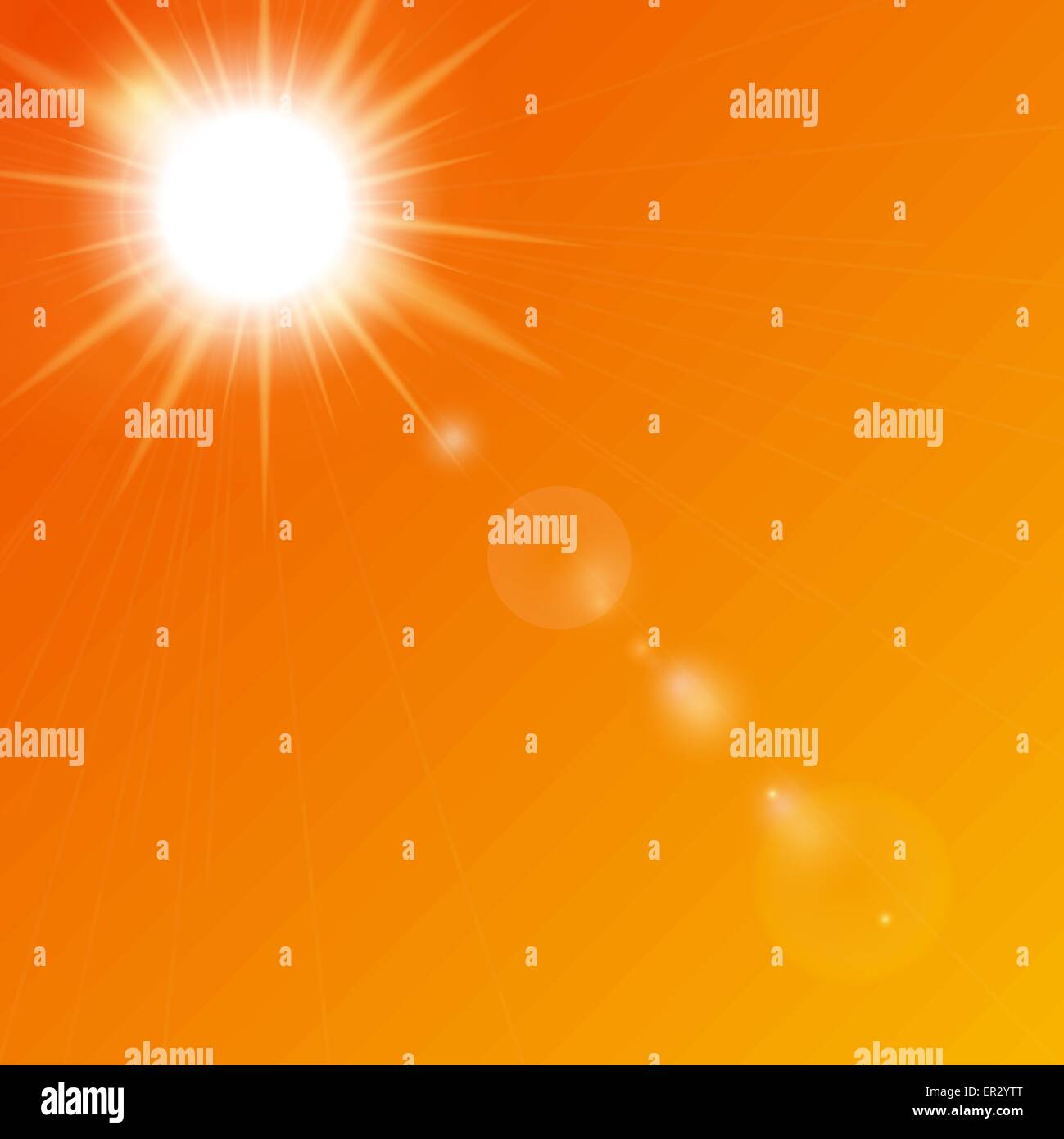 Natural Sunny Background Vector Illustration Stock Vector Image & Art ...