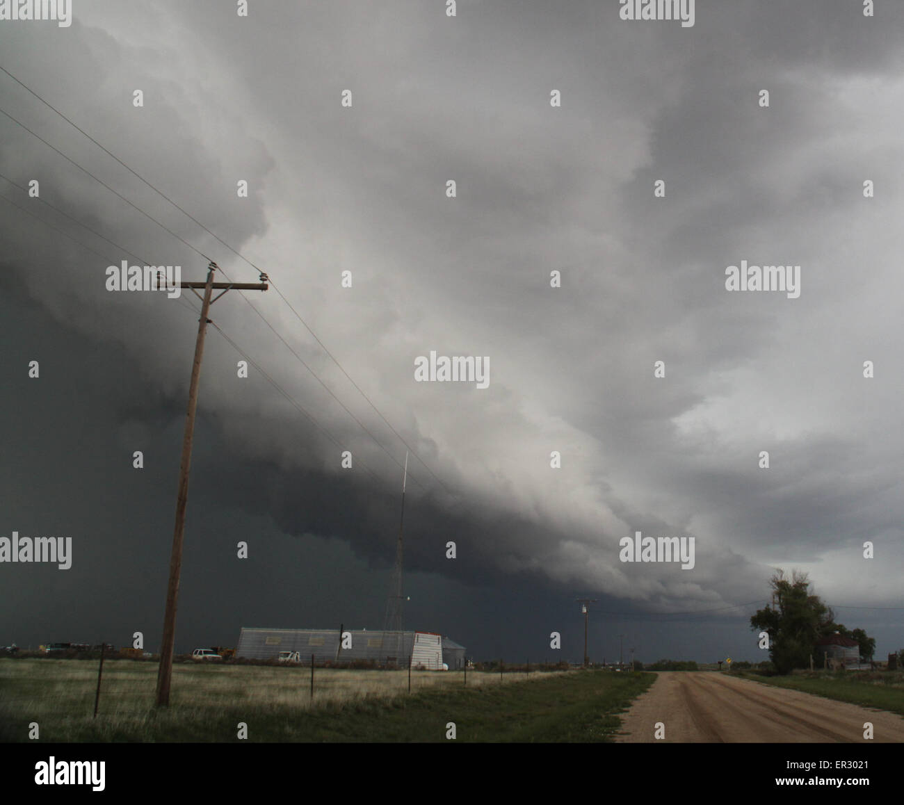 May 24, 2015. Springfield CO. Large tornado warren super cells created ...