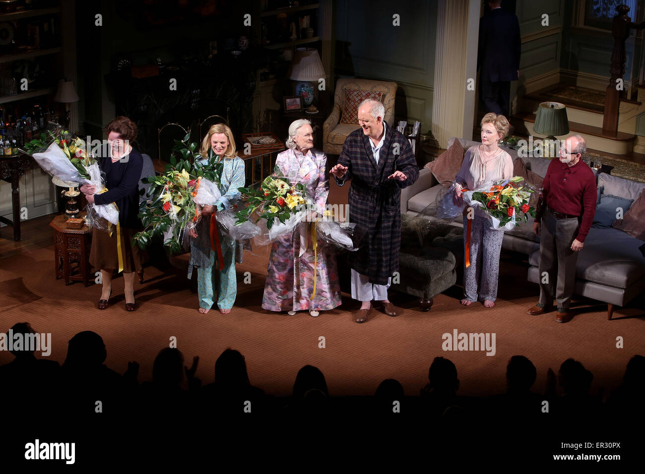 Opening night curtain call for Edward Albee's A Delicate Balance at the ...