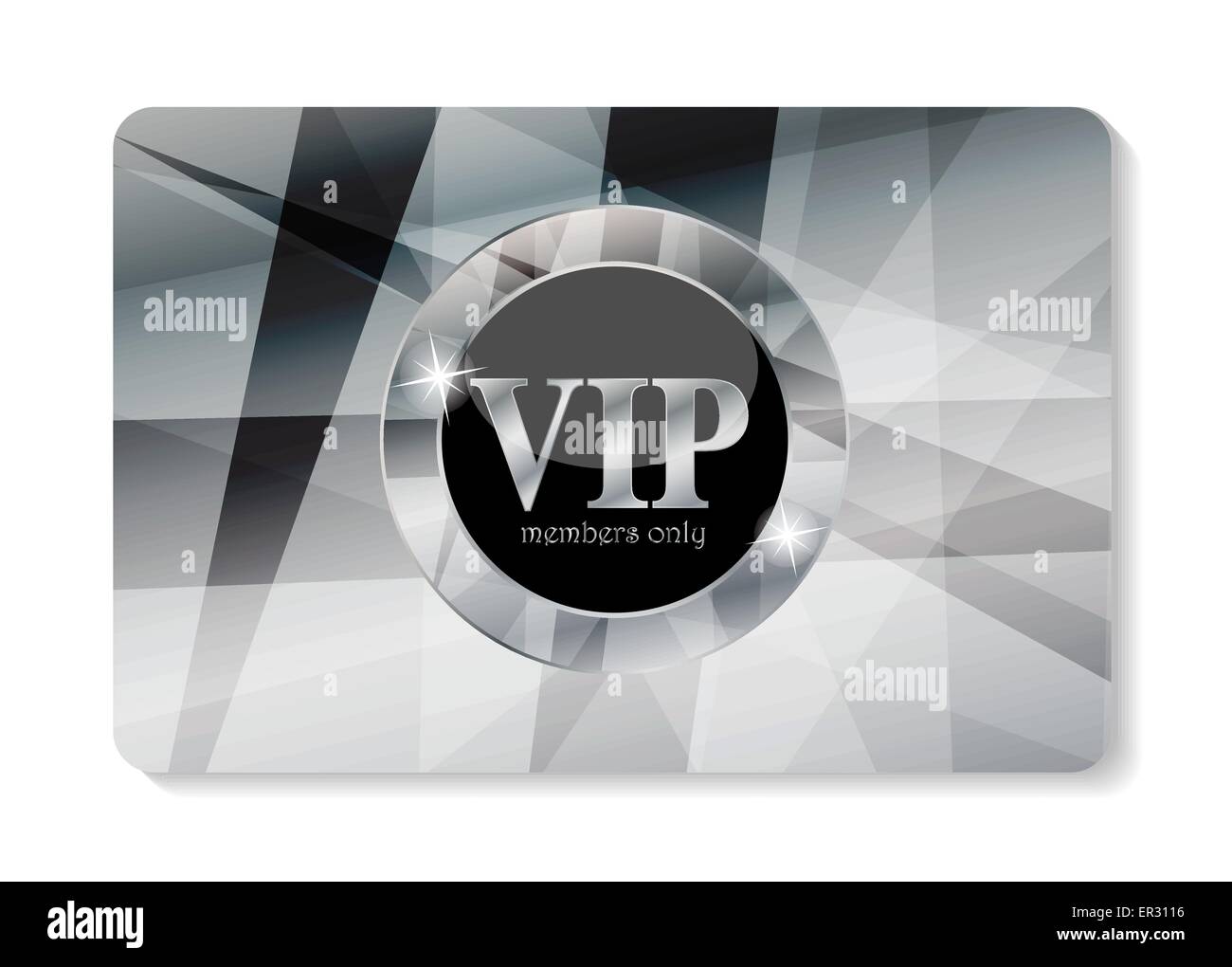 VIP Members Card Vector Illustration Stock Vector Image & Art - Alamy