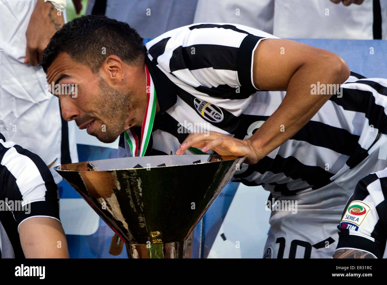 Torino, Italy. 23rd May, 2015. Carlos Tevez (Juventus) Football/Soccer ...