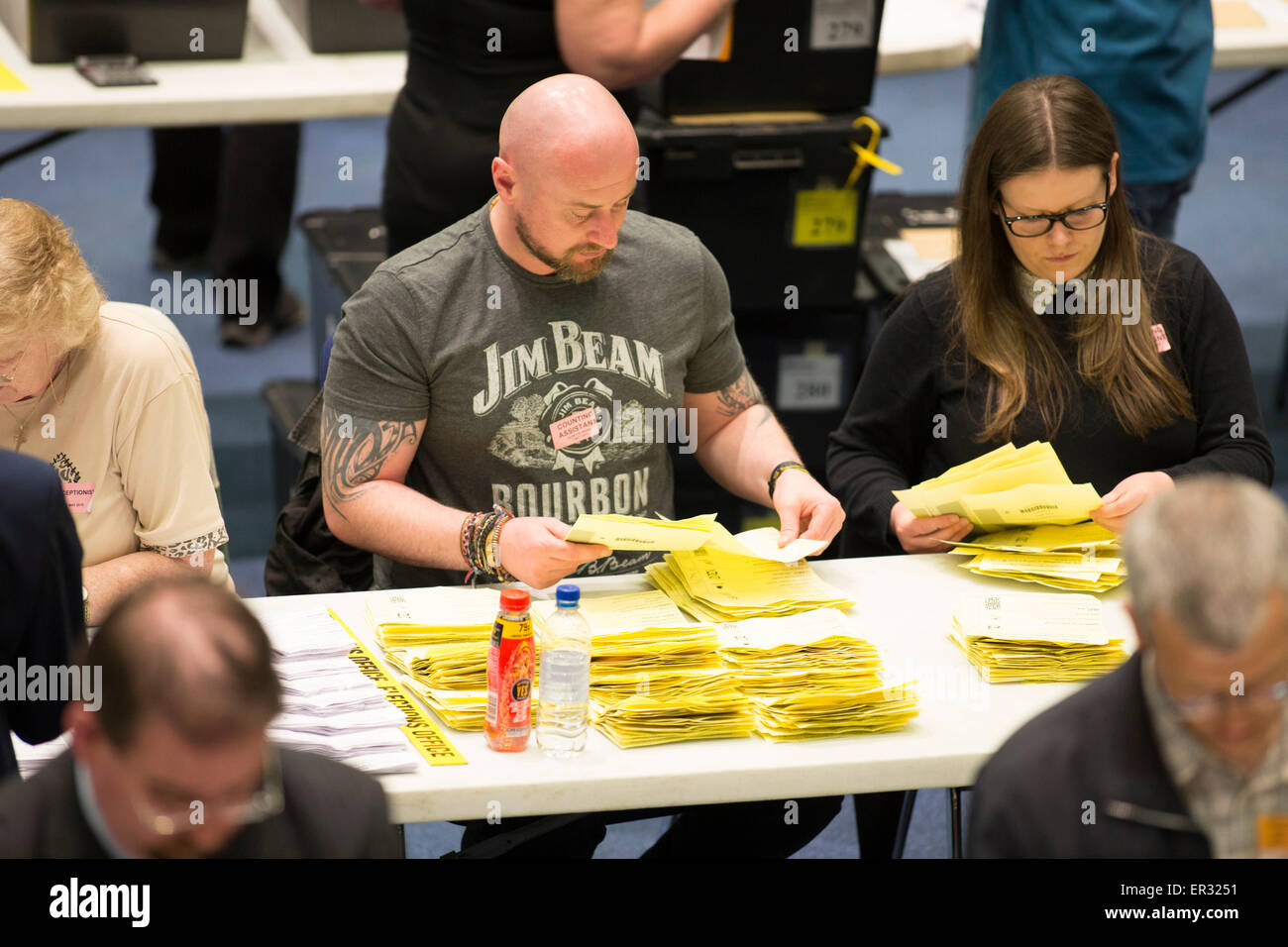 Taking the count hi-res stock photography and images - Alamy