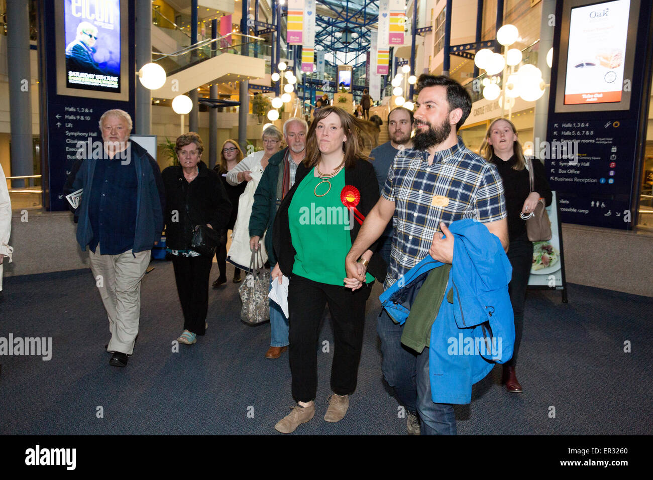Jess Phillips pictured winning her seat for Birmingham Yardley at the ...