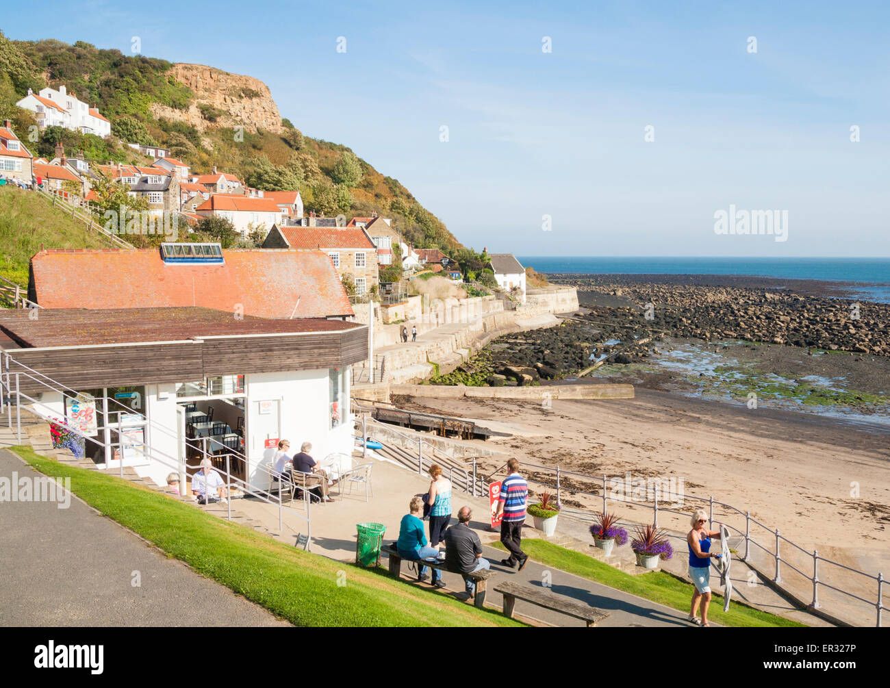 Runswick Bay near Whitby, North Yorkshire, England, UK Stock Photo - Alamy