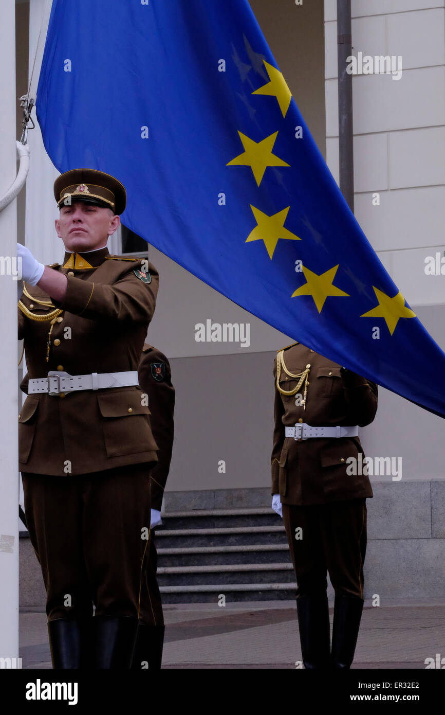 Members of the Grand Duke Gediminas Staff Battalion of the Lithuanian ...