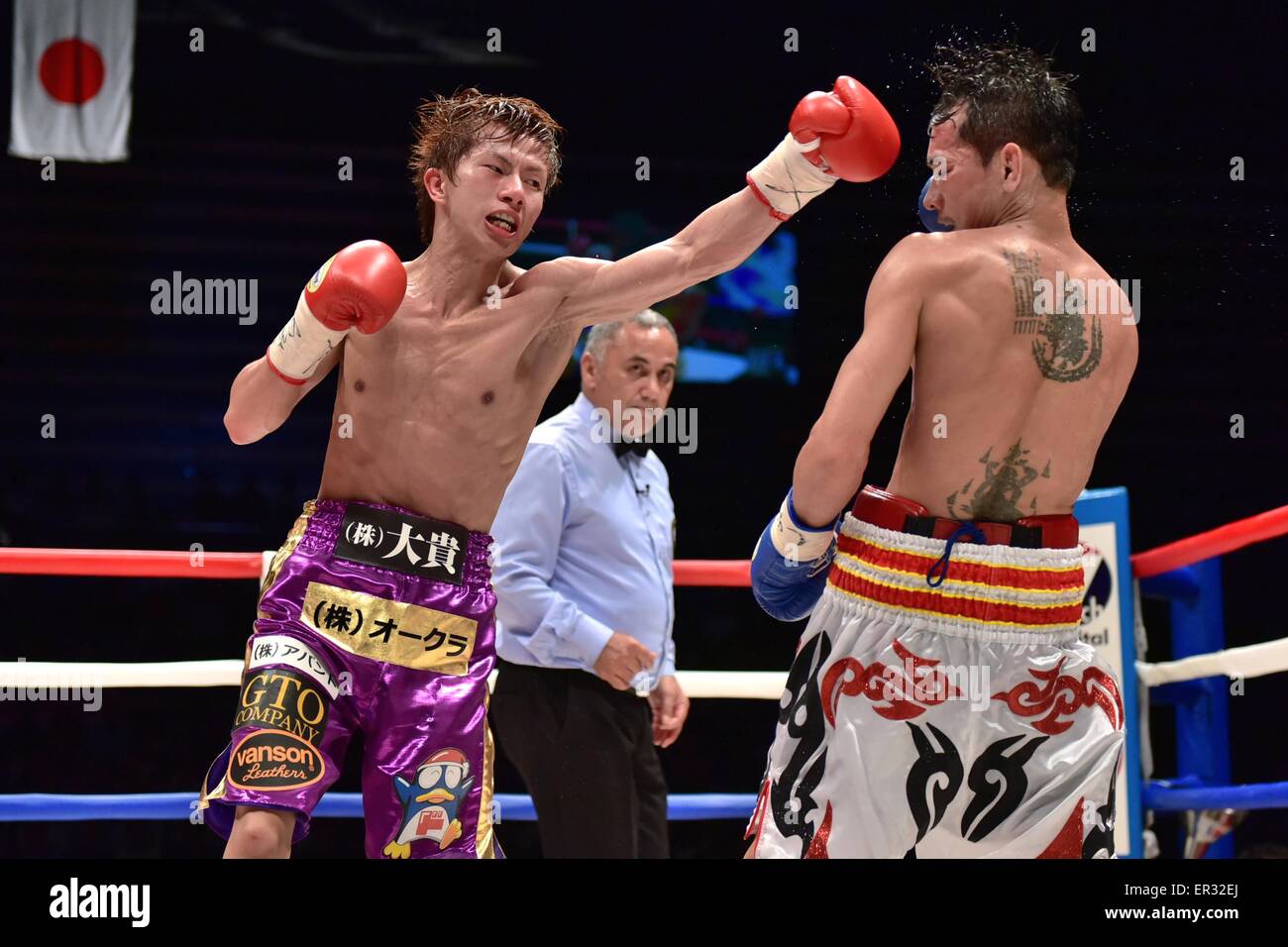 (L-R) Ryoichi Taguchi (JPN), Kwanthai Sithmorseng (THA), MAY 6, 2015 ...