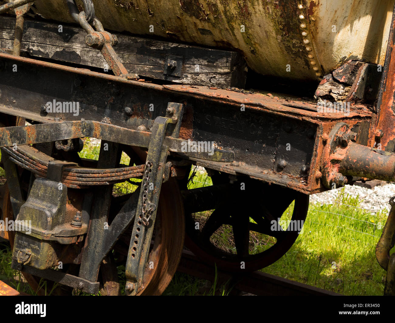 derelict old train details,Peak Rail heritage railway,Matlock ...