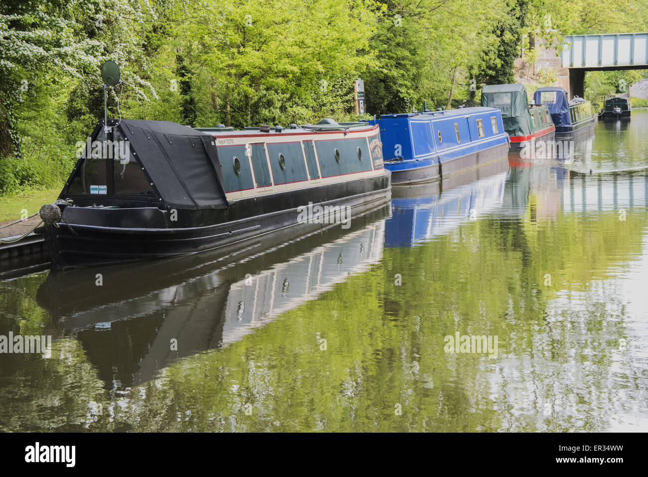 uk english canal Stock Photo - Alamy