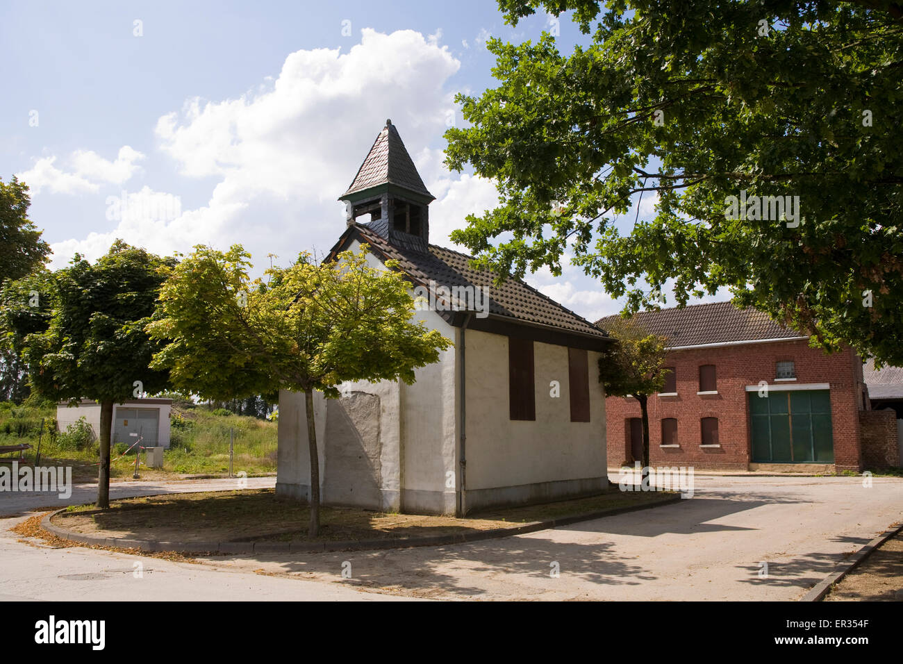 Europe, Germany, North Rhine-Westphalia, Juechen, the village Holz must ...