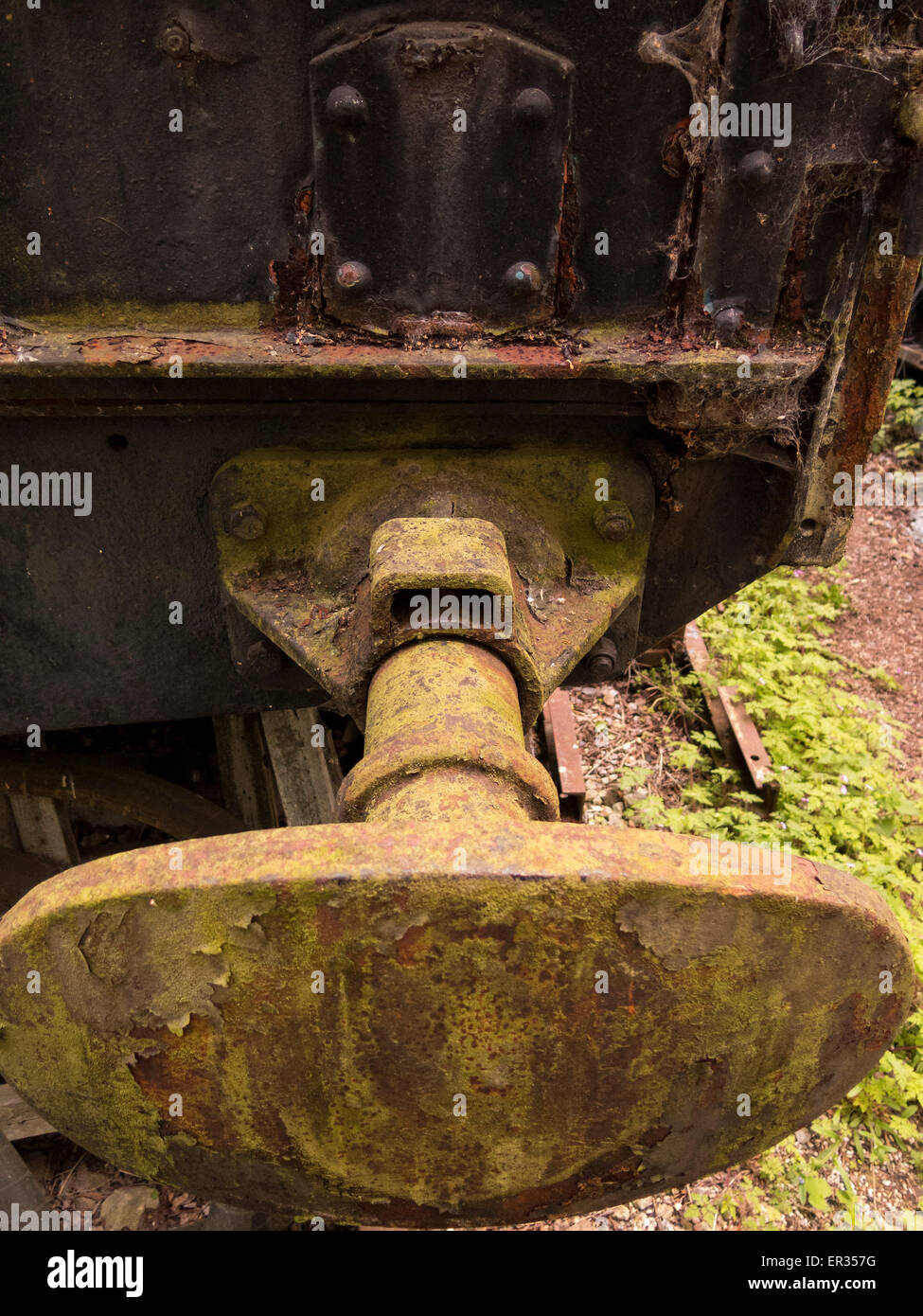derelict old train details,Peak Rail heritage railway,Matlock ...