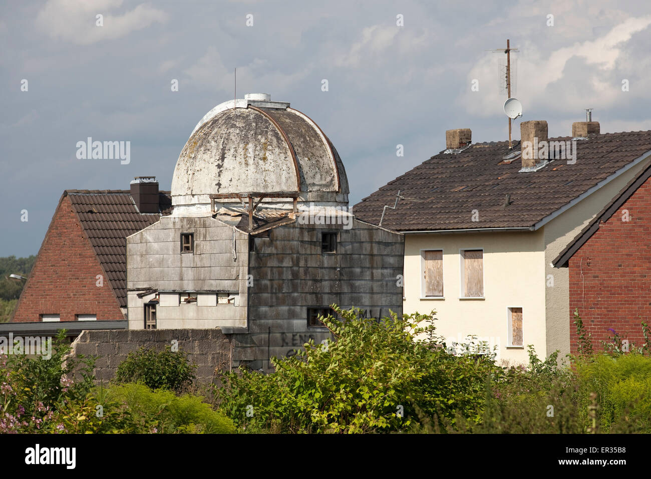 Europe, Germany, North Rhine-Westphalia, the deserted village Inden ...