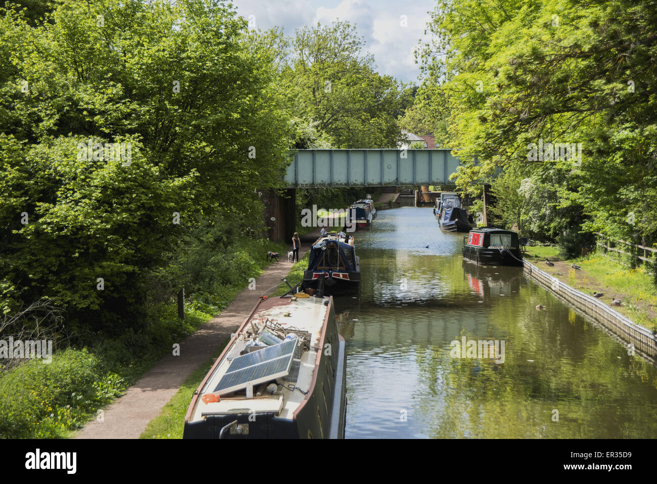 uk english canal Stock Photo - Alamy