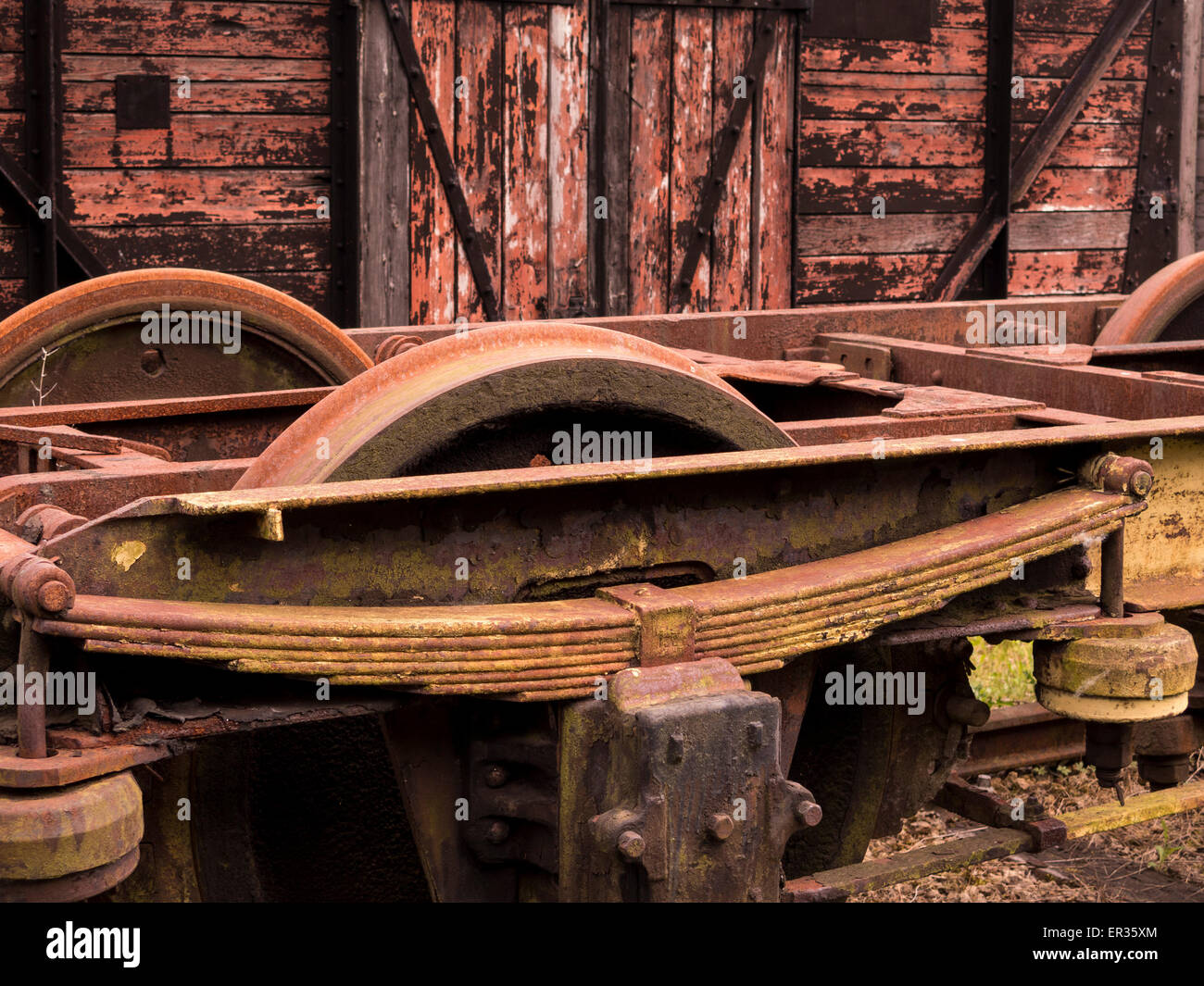 derelict old train details,Peak Rail heritage railway,Matlock ...