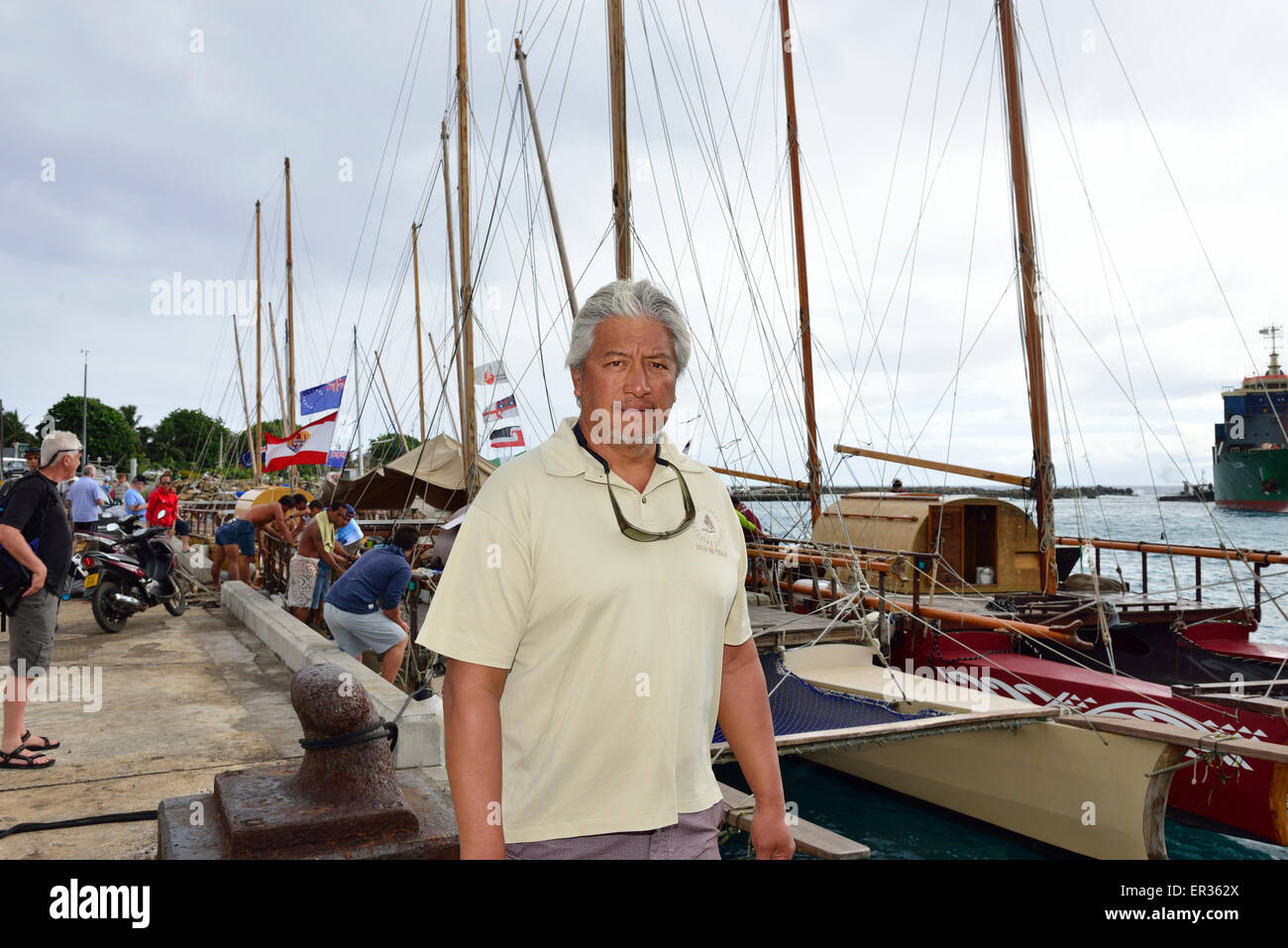 Fiji traditional boats hi-res stock photography and images - Alamy