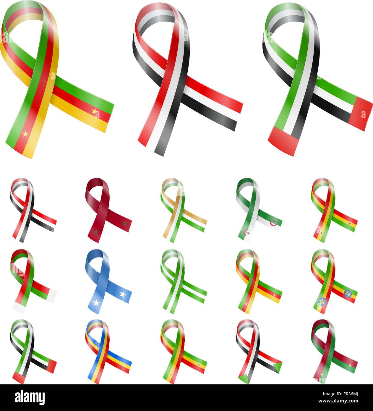 Algeria senegal flag hi-res stock photography and images - Alamy