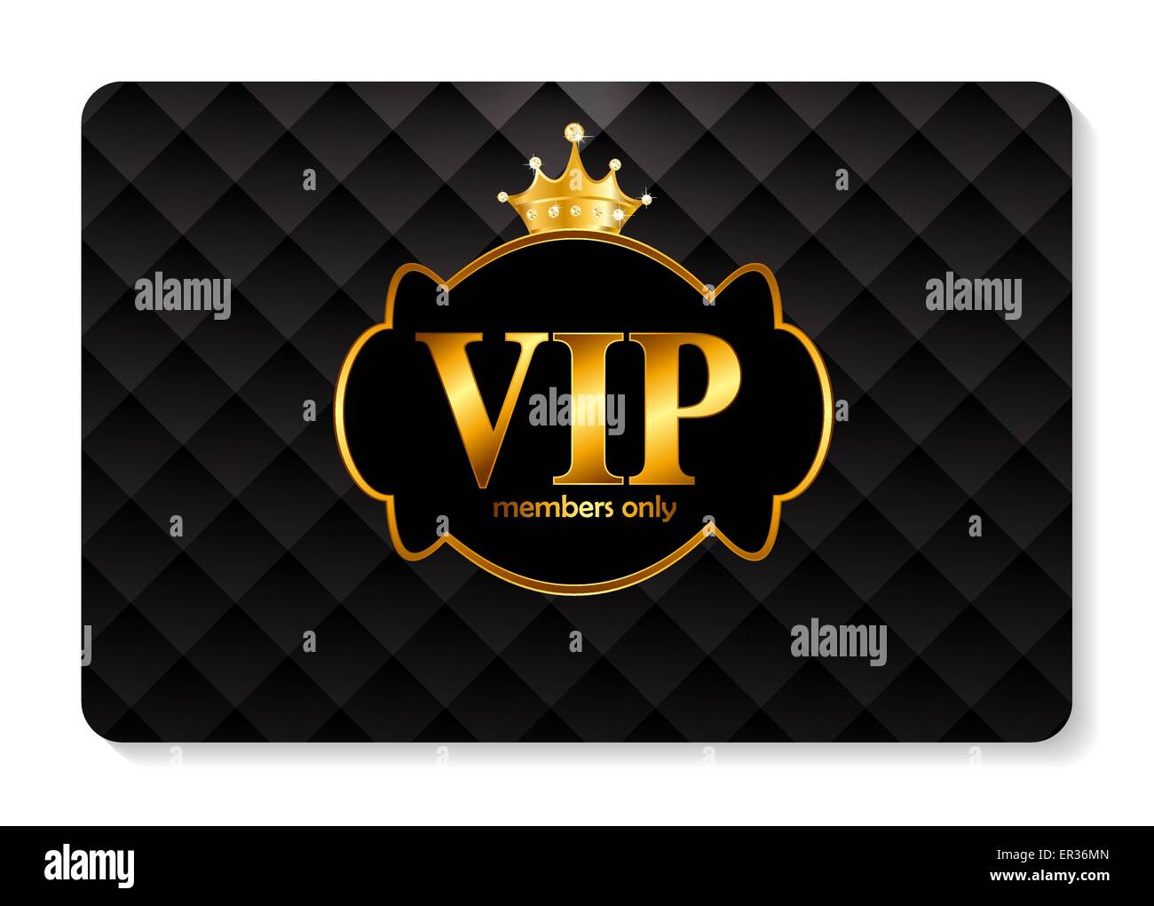 VIP Members Card Vector Illustration Stock Vector Image & Art - Alamy