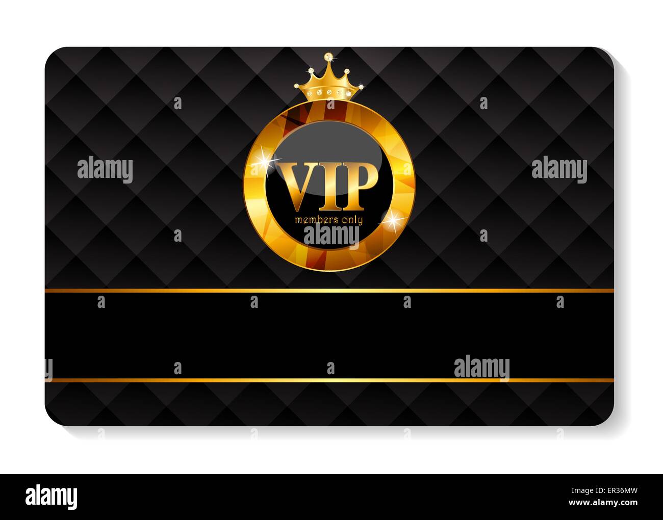 VIP Members Card Vector Illustration Stock Vector Image & Art - Alamy