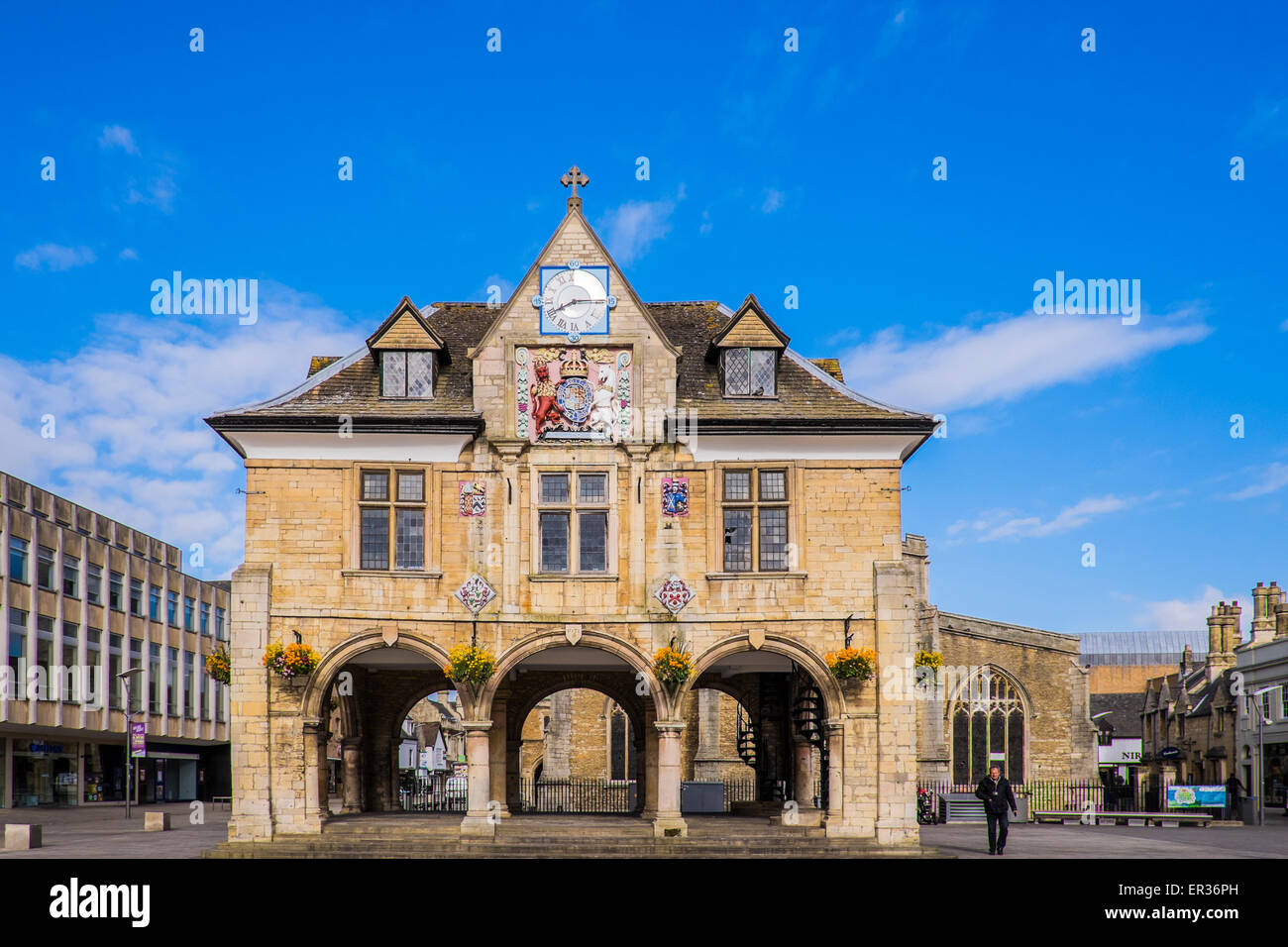 Guildhall Peterborough, Cambridgeshire, England, U.K Stock Photo - Alamy