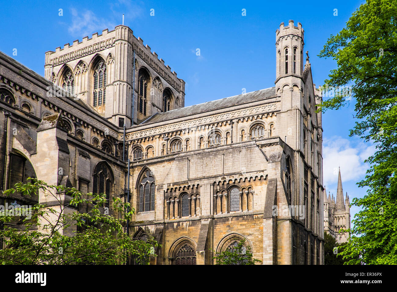 Peterborough cathedral, Peterborough, Cambridgeshire, England, U.K ... Peterborough cathedral, Peterborough, Cambridgeshire, England, U.K ...