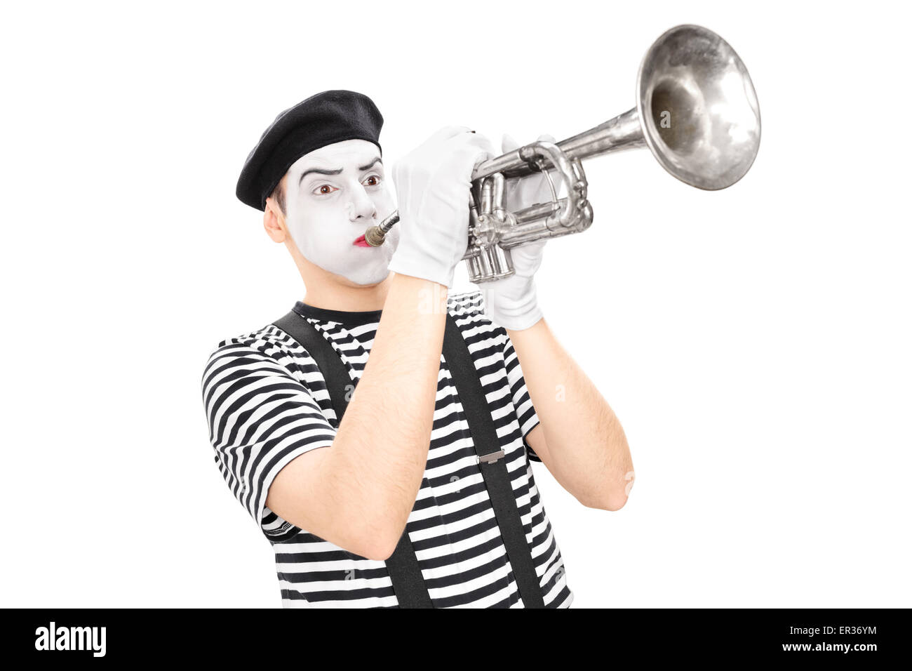 Trumpet face hi-res stock photography and images - Alamy