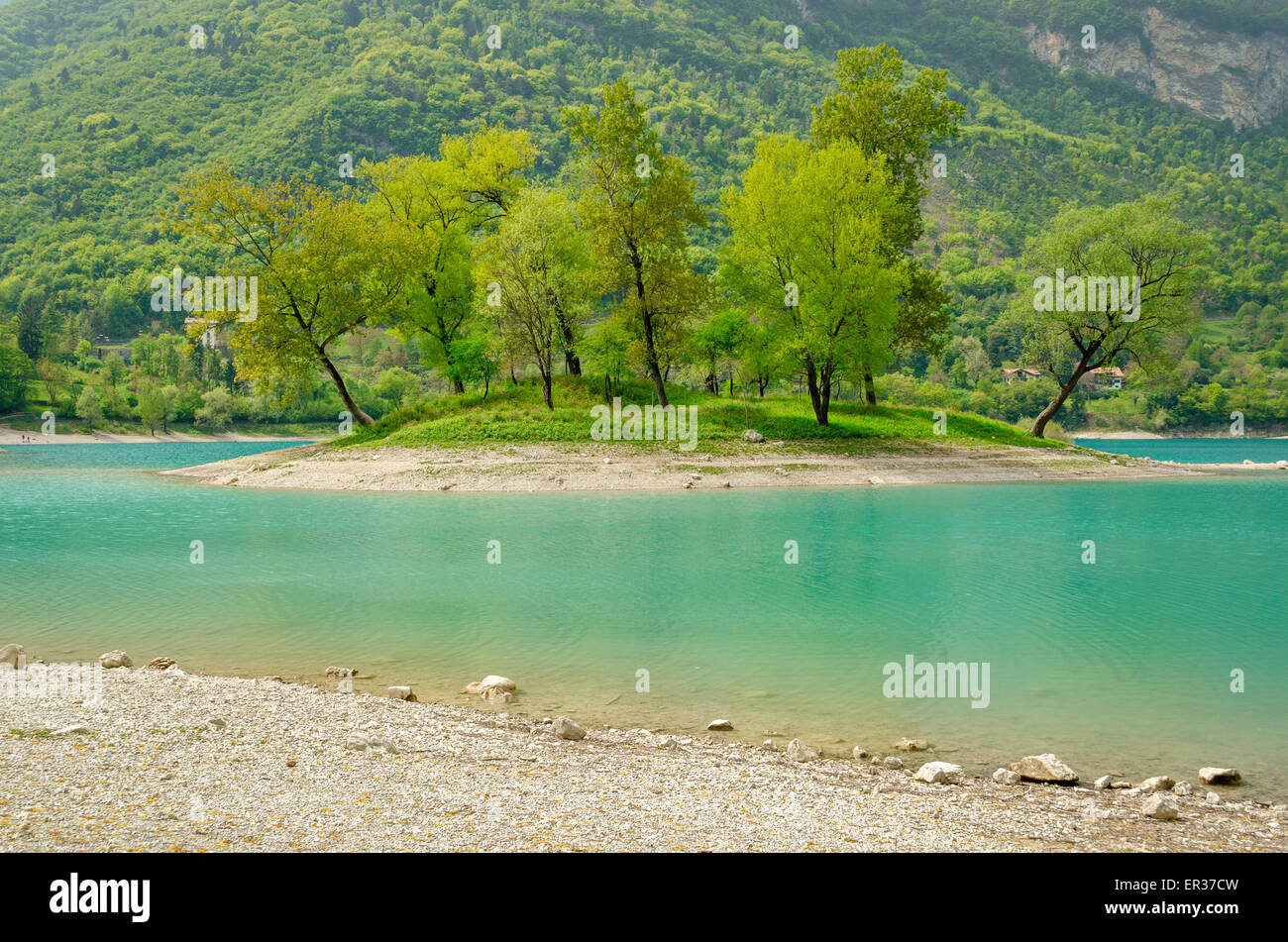 Lago di Tenno (Trentino, Italy Stock Photo - Alamy