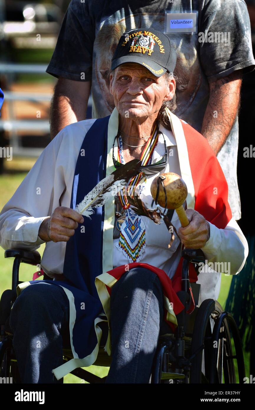 United States Navy World War II veteran and Native American Paul ...
