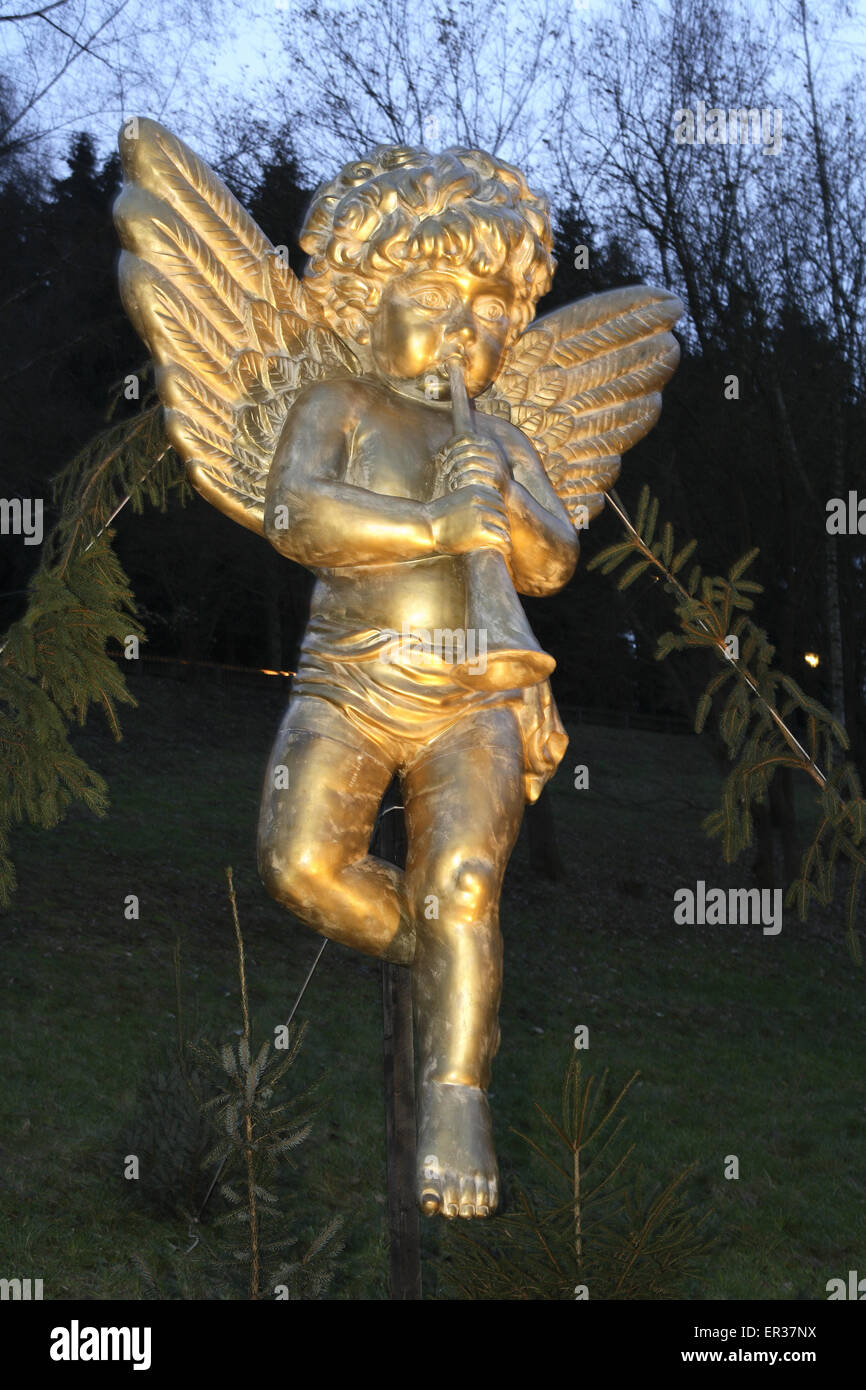 Statue flute player hi-res stock photography and images - Alamy
