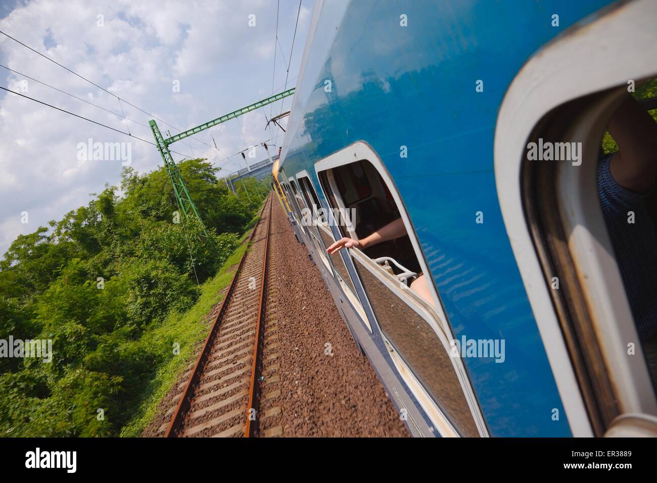 Log railroad hi-res stock photography and images - Alamy