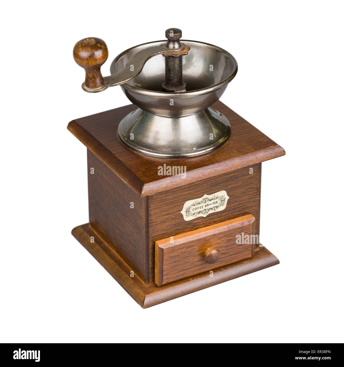 Old fashioned coffee maker Cut Out Stock Images & Pictures - Alamy