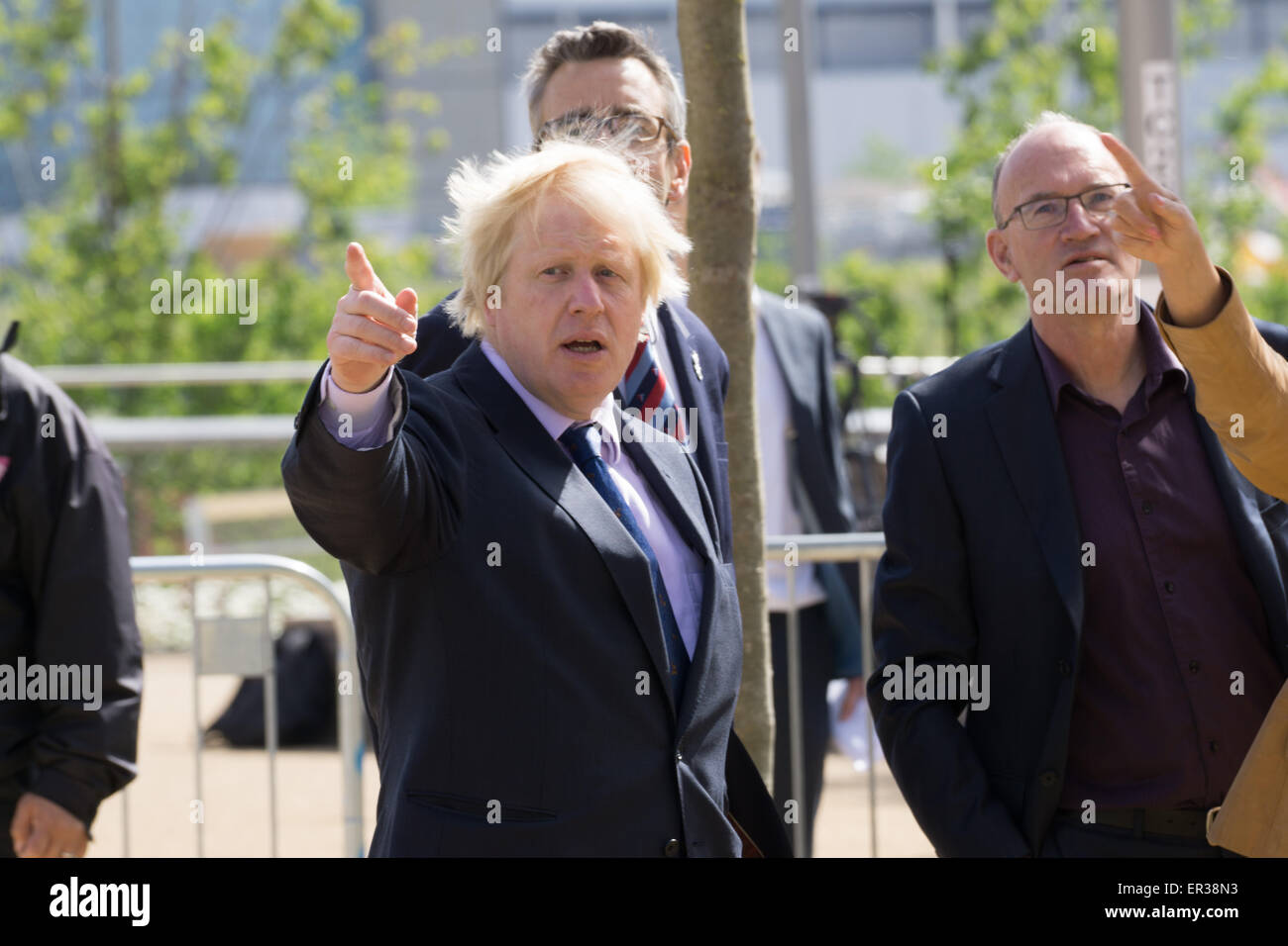 London, UK, 26th May 2015 : Mayor of London Boris Johnson attends to ...