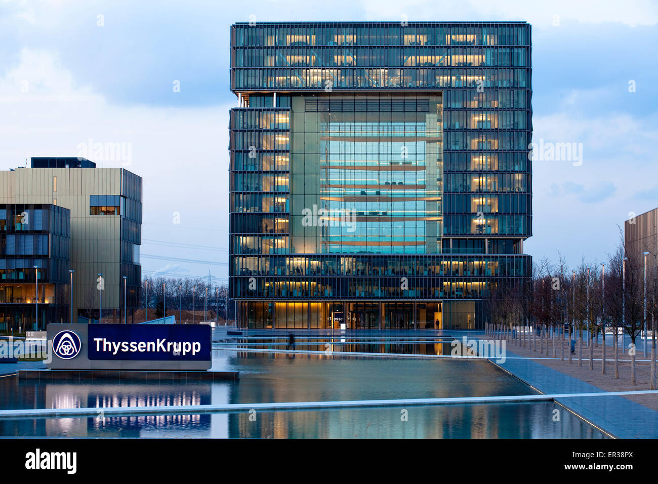 Europe, Germany, North Rhine-Westphalia, Essen, ThyssenKrupp Quartier ...