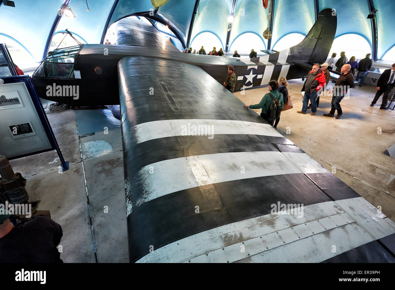 Airborne Museum in Sainte-Mere-Eglise Stock Photo - Alamy