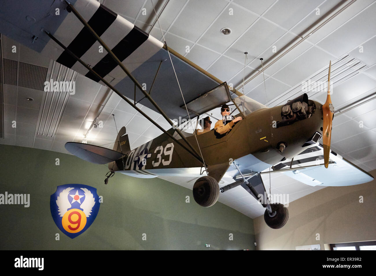 Airborne Museum in Sainte-Mere-Eglise Stock Photo - Alamy