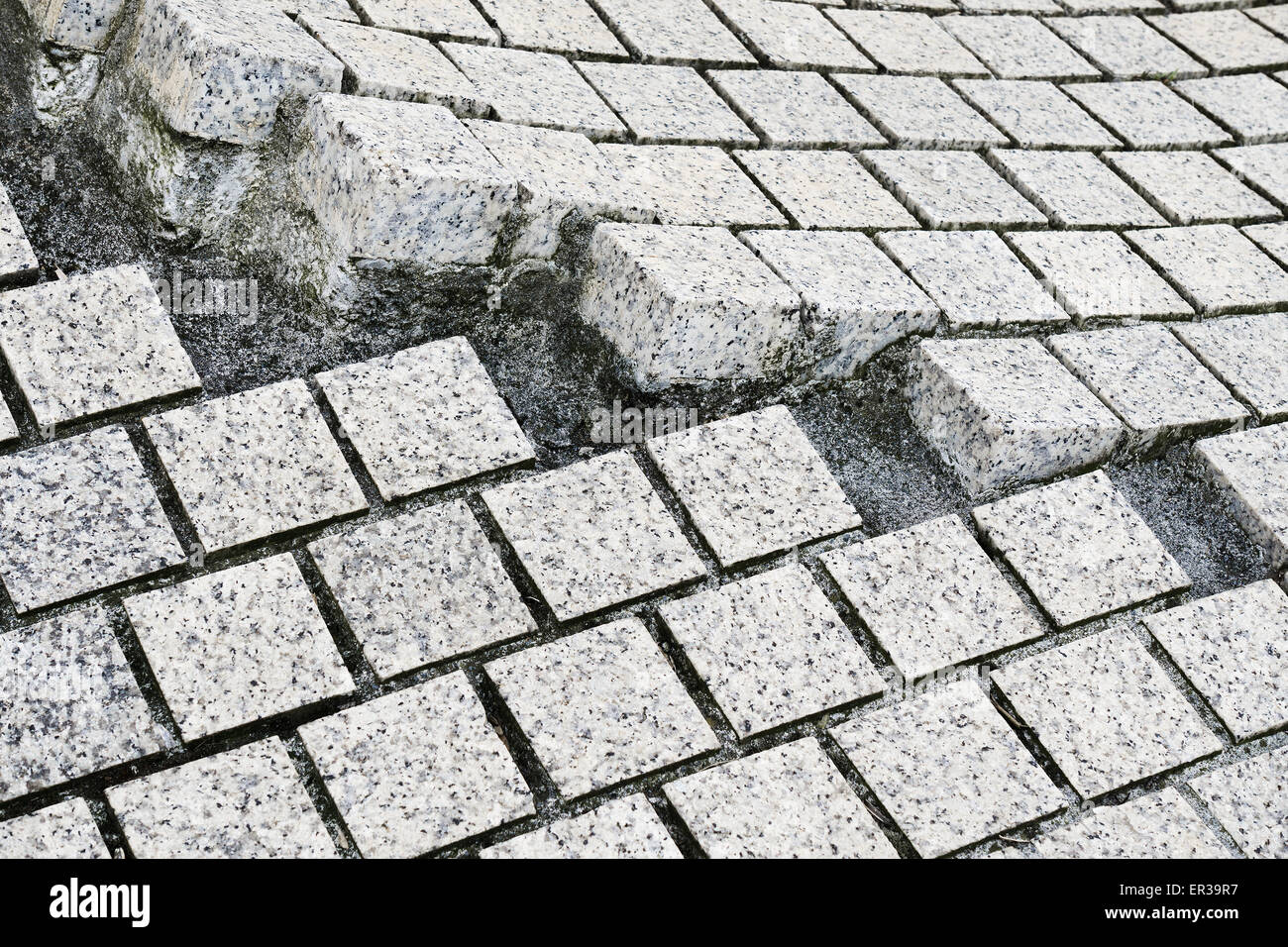 Broken paving hi-res stock photography and images - Alamy