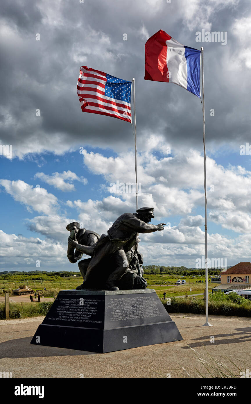 Utah beach monument hi-res stock photography and images - Alamy