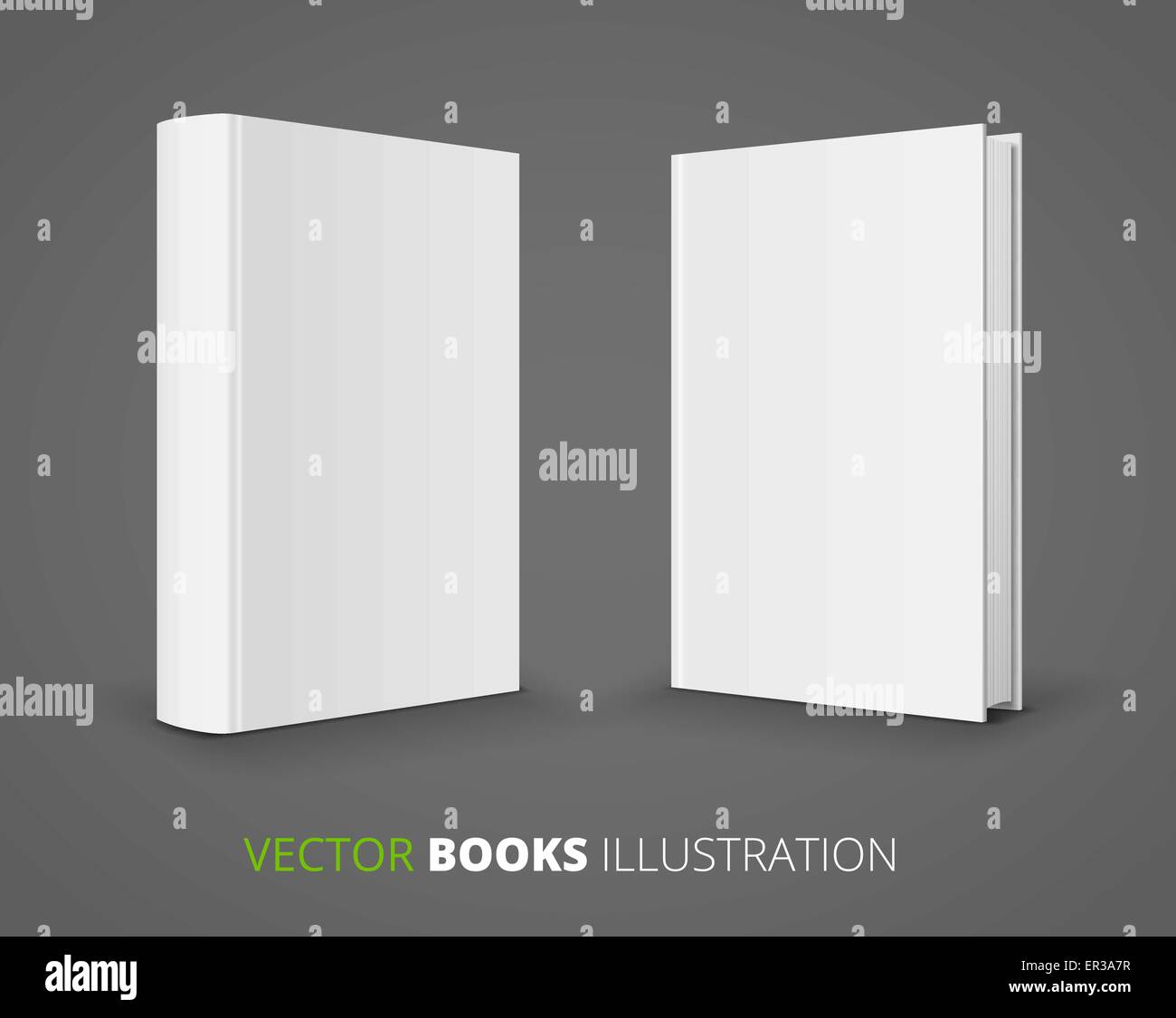 Book blank front cover spine hi-res stock photography and images - Alamy