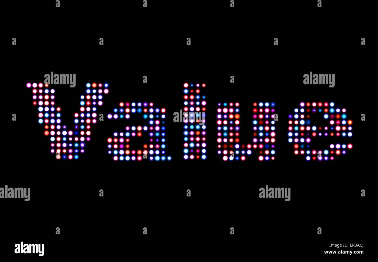 Values led hi-res stock photography and images - Alamy